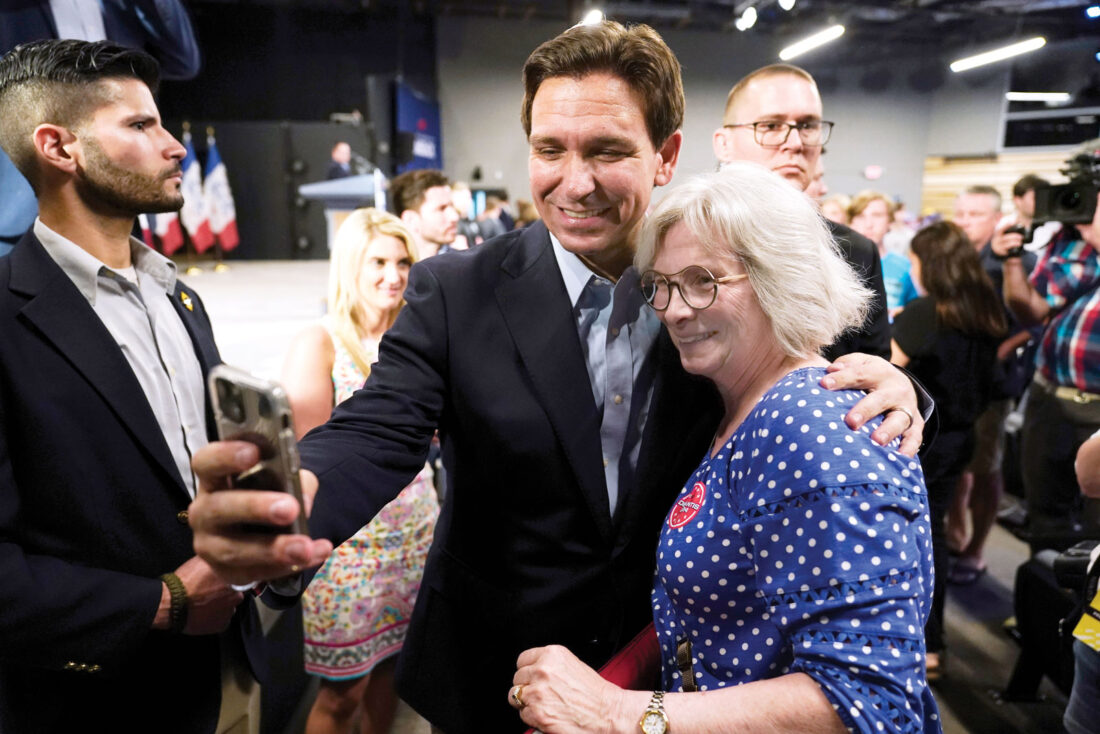 DeSantis hits Trump from the right as ex-president focuses on general ...